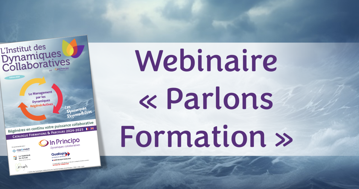 In Principo | Parlons Formation les 31 janvier et 8 février 2024